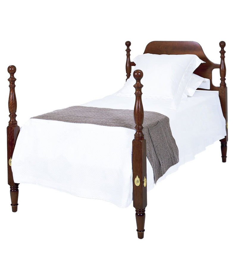 3" Cannon Ball Bed with Tall Foot Queen