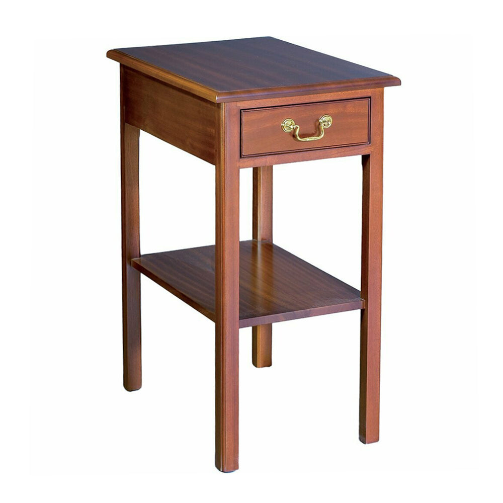 Newport Chippendale Table Lip Drawer, M-1
