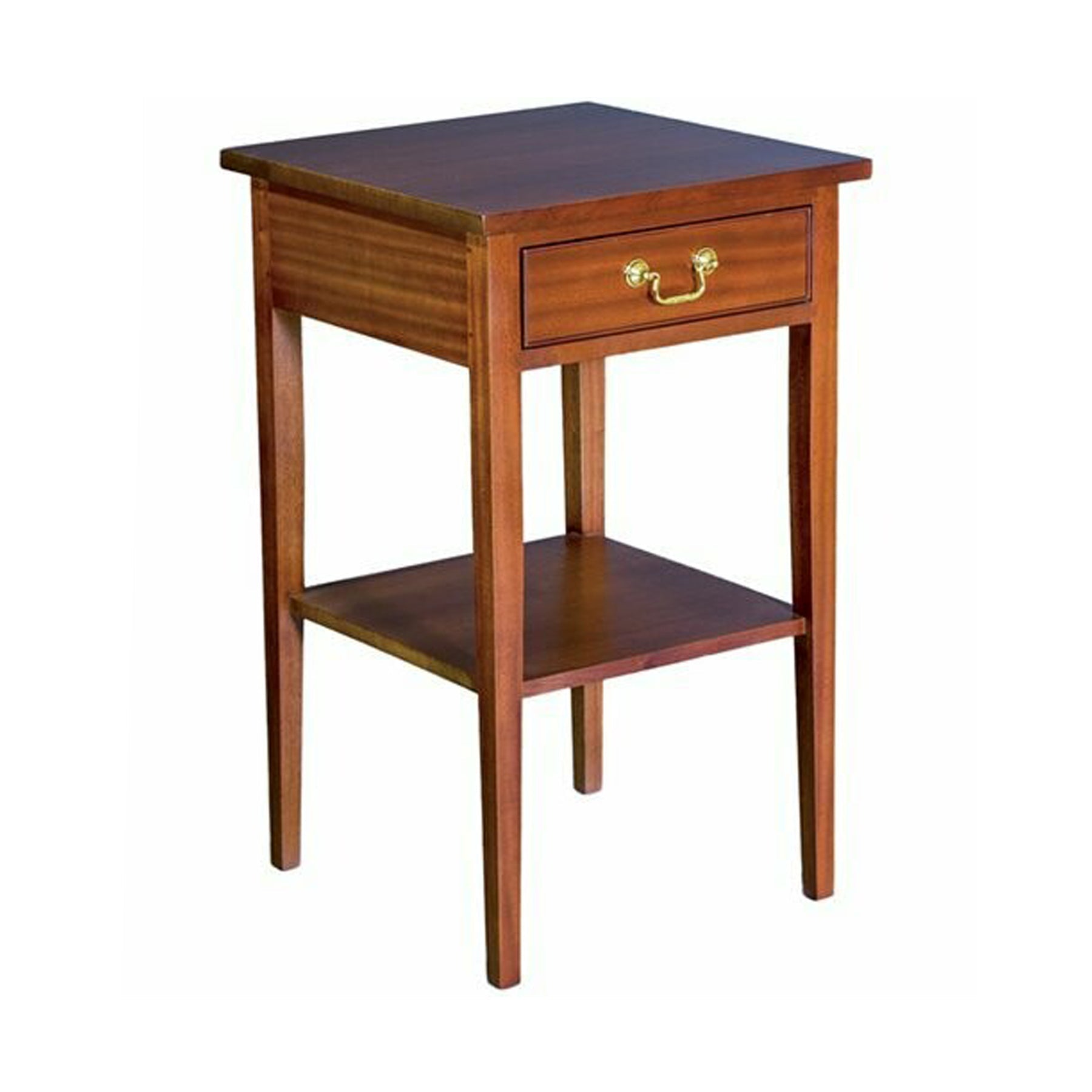 Stuart Hepplewhite Table Lip Drawer, Walnut -2